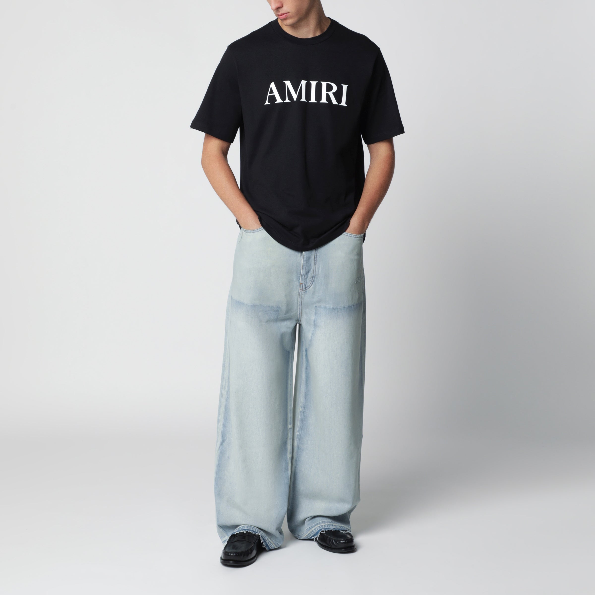 AMIRI Amiri Washed Wide-Leg Jeans
